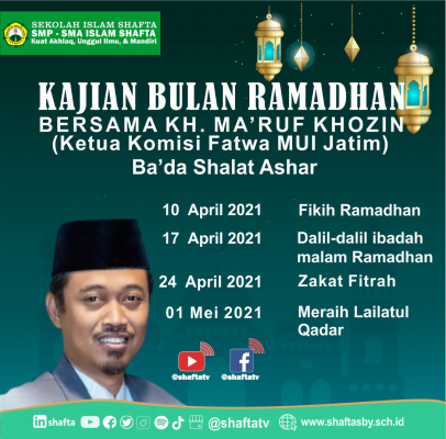 KAJIAN RAMADAN: ZAKAT FITRAH - Sekolah Islam Shafta Surabaya