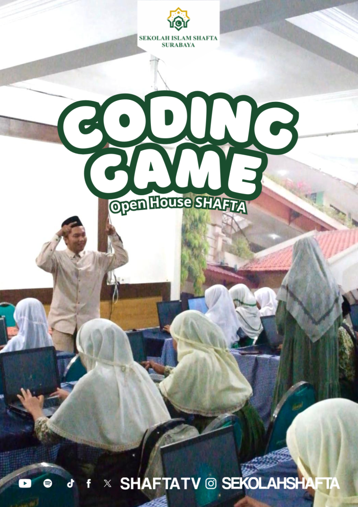 Belajar Game Coding Di Open House SHAFTA - Sekolah Islam Shafta Surabaya